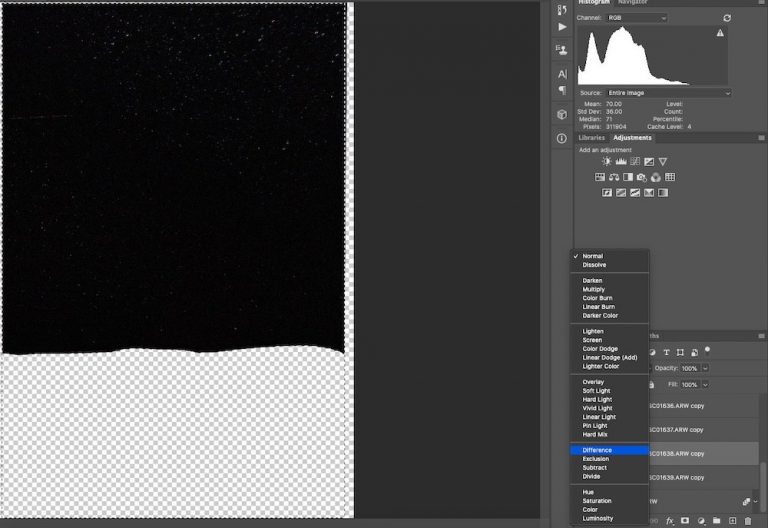 How To Stack Images In Photoshop For Astrophotography