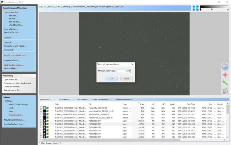 Deep Sky Stacker Tutorial & Troubleshooting Guide