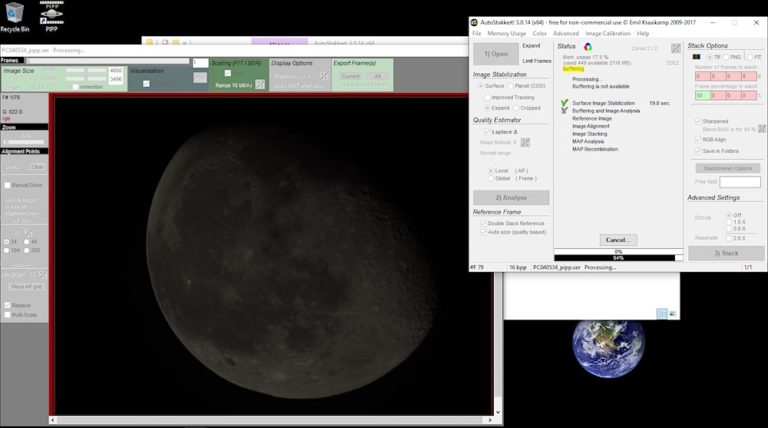 How To Stack Images of The Moon (and Planets)